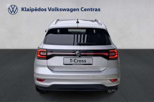 Pelēks Volkswagen T-Cross 2022 Klaipėda, ar dzinēja tilpumu 1.00 L un nobraukumu 85 tūkst. km par 18500 €, foto 5 vietnē AUTOMOTO.COM.LV