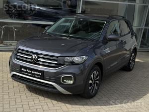 Pelēks Volkswagen T-Cross 2022 Valmiera, ar dzinēja tilpumu 1.00 L un nobraukumu 75 tūkst. km par 16700 €, foto 4 vietnē AUTOMOTO.COM.LV