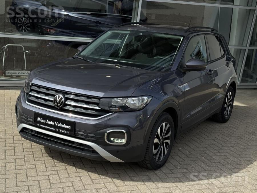 Pelēks Volkswagen T-Cross 2022 Valmiera, ar dzinēja tilpumu 1.00 L un nobraukumu 75 tūkst. km par 16700 €, foto 4 vietnē AUTOMOTO.COM.LV