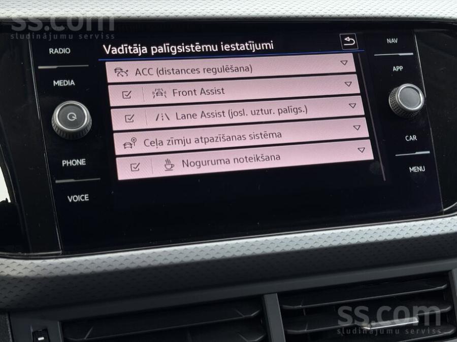 Pelēks Volkswagen T-Cross 2022 Valmiera, ar dzinēja tilpumu 1.00 L un nobraukumu 75 tūkst. km par 16700 €, foto 14 vietnē AUTOMOTO.COM.LV