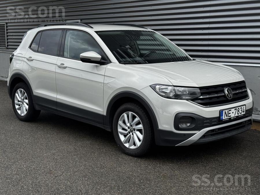 Pelēks Volkswagen T-Cross 2022 Rīga, ar dzinēja tilpumu 1.00 L un nobraukumu 210 tūkst. km par 10900 €, foto 8 vietnē AUTOMOTO.COM.LV