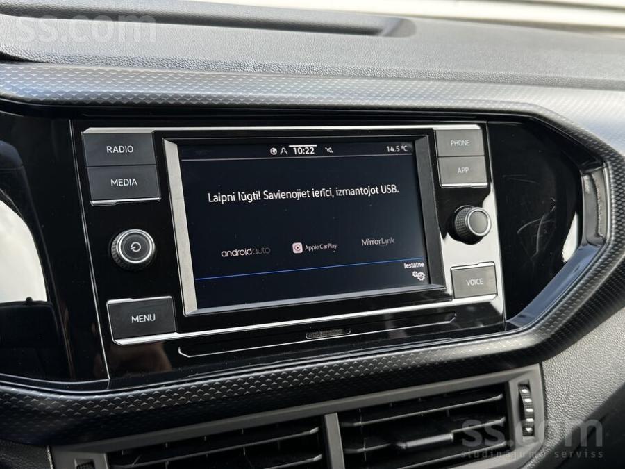 Pelēks Volkswagen T-Cross 2022 Rīga, ar dzinēja tilpumu 1.00 L un nobraukumu 210 tūkst. km par 10900 €, foto 21 vietnē AUTOMOTO.COM.LV