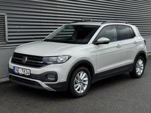 Pelēks Volkswagen T-Cross 2022 Rīga, ar dzinēja tilpumu 1.00 L un nobraukumu 210 tūkst. km par 10900 €, foto  vietnē AUTOMOTO.COM.LV