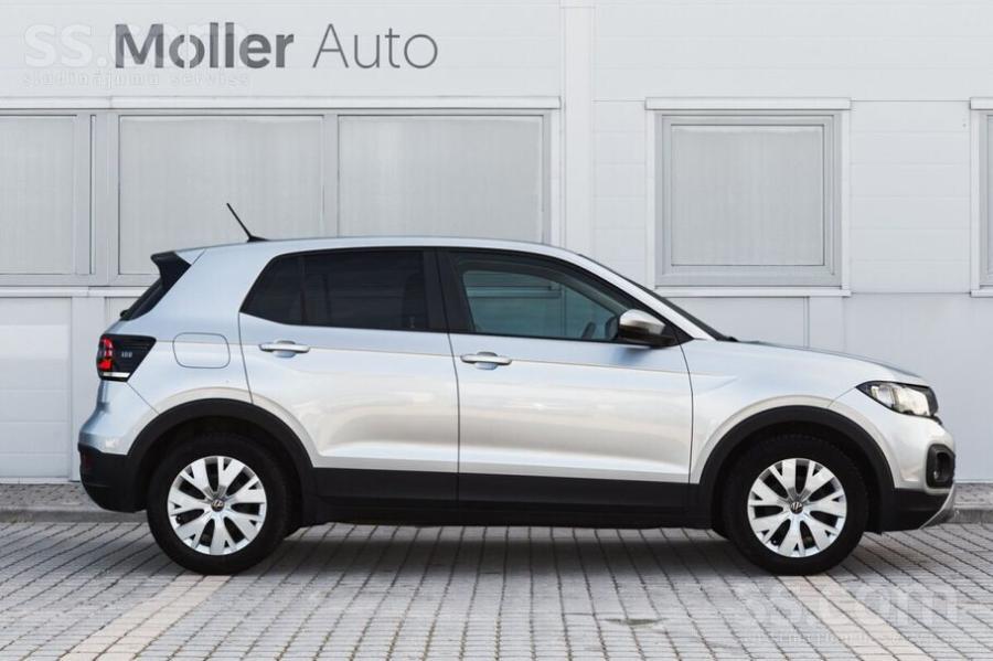 Pelēks Volkswagen T-Cross 2022 Ventspils, ar dzinēja tilpumu 1.00 L un nobraukumu 49 tūkst. km par 15850 €, foto 7 vietnē AUTOMOTO.COM.LV