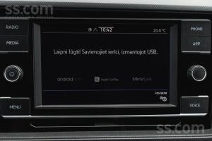 Pelēks Volkswagen T-Cross 2022 Ventspils, ar dzinēja tilpumu 1.00 L un nobraukumu 49 tūkst. km par 15850 €, foto 24 vietnē AUTOMOTO.COM.LV