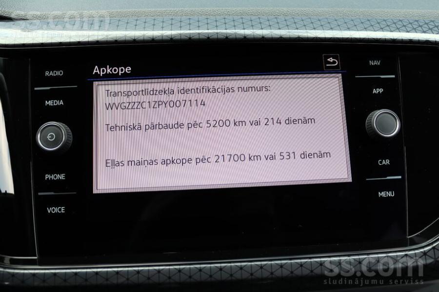 Pelēks Volkswagen T-Cross 2022 Rīga, ar dzinēja tilpumu 1.00 L un nobraukumu 75 tūkst. km par 16490 €, foto 18 vietnē AUTOMOTO.COM.LV