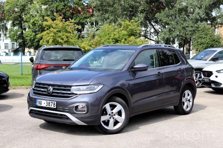 Pelēks Volkswagen T-Cross 2022 Rīga, ar dzinēja tilpumu 1.00 L un nobraukumu 75 tūkst. km par 16490 €, foto 29 vietnē AUTOMOTO.COM.LV
