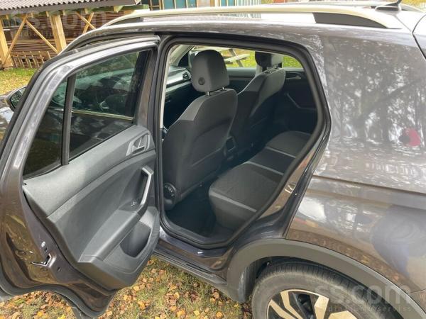 Grey Volkswagen T-Cross 2022 in Jekabpils, with an engine capacity of 1.00 L and mileage of 32 thousand km for 21000 €, photo 4 on AUTOMOTO.COM.LV