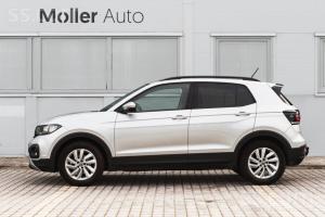 Pelēks Volkswagen T-Cross 2022 Ventspils, ar dzinēja tilpumu 1.00 L un nobraukumu 62 tūkst. km par 16050 €, foto 3 vietnē AUTOMOTO.COM.LV