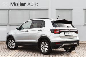 Pelēks Volkswagen T-Cross 2022 Ventspils, ar dzinēja tilpumu 1.00 L un nobraukumu 62 tūkst. km par 16050 €, foto 4 vietnē AUTOMOTO.COM.LV