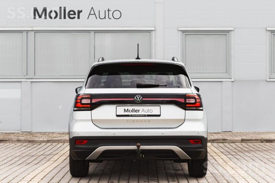 Pelēks Volkswagen T-Cross 2022 Ventspils, ar dzinēja tilpumu 1.00 L un nobraukumu 62 tūkst. km par 16050 €, foto 5 vietnē AUTOMOTO.COM.LV