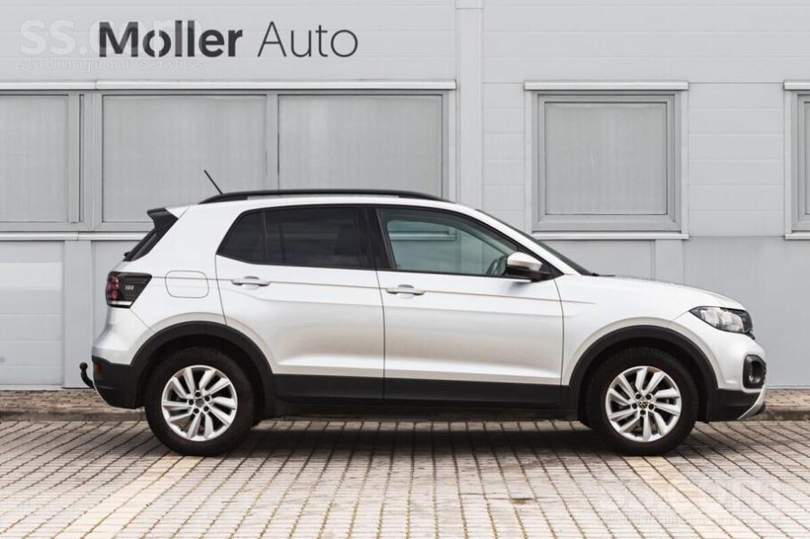 Pelēks Volkswagen T-Cross 2022 Ventspils, ar dzinēja tilpumu 1.00 L un nobraukumu 62 tūkst. km par 16050 €, foto 7 vietnē AUTOMOTO.COM.LV