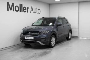 Pelēks Volkswagen T-Cross 2022 Viļņa, ar dzinēja tilpumu 1.00 L un nobraukumu 55 tūkst. km par 16500 €, foto  vietnē AUTOMOTO.COM.LV