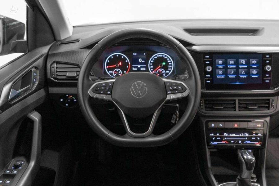 Pelēks Volkswagen T-Cross 2022 Viļņa, ar dzinēja tilpumu 1.00 L un nobraukumu 55 tūkst. km par 16500 €, foto 12 vietnē AUTOMOTO.COM.LV