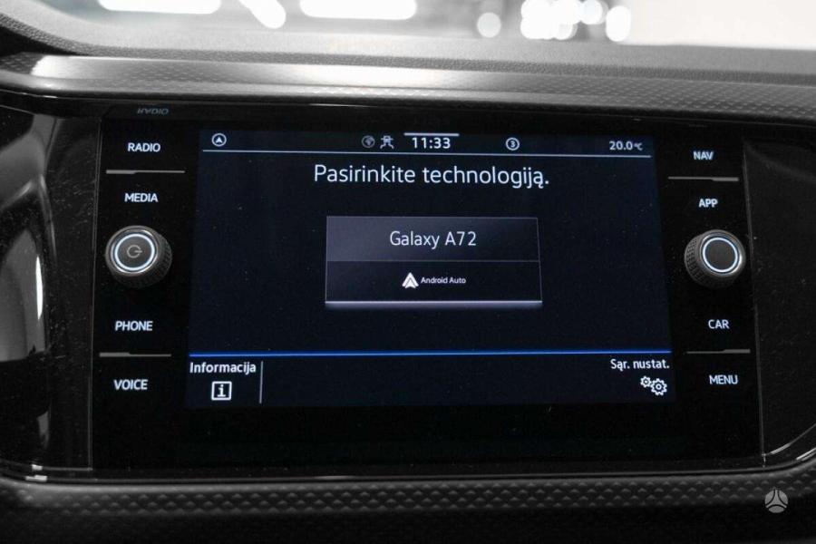 Pelēks Volkswagen T-Cross 2022 Viļņa, ar dzinēja tilpumu 1.00 L un nobraukumu 55 tūkst. km par 16500 €, foto 15 vietnē AUTOMOTO.COM.LV