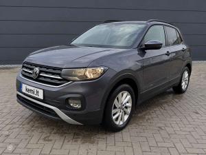 Pelēks Volkswagen T-Cross 2022 Viļņa, ar dzinēja tilpumu 1.00 L un nobraukumu 88 tūkst. km par 16350 €, foto  vietnē AUTOMOTO.COM.LV