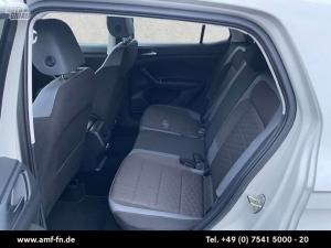 Grey Volkswagen T-Cross 2023 in Kaunas, with an engine capacity of 1.00 L and mileage of 24 thousand km for 26196 €, photo 11 on AUTOMOTO.COM.LV