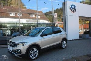 Grey Volkswagen T-Cross 2023 in Kaunas, with an engine capacity of 1.00 L and mileage of 21 thousand km for 27025 €, photo  on AUTOMOTO.COM.LV