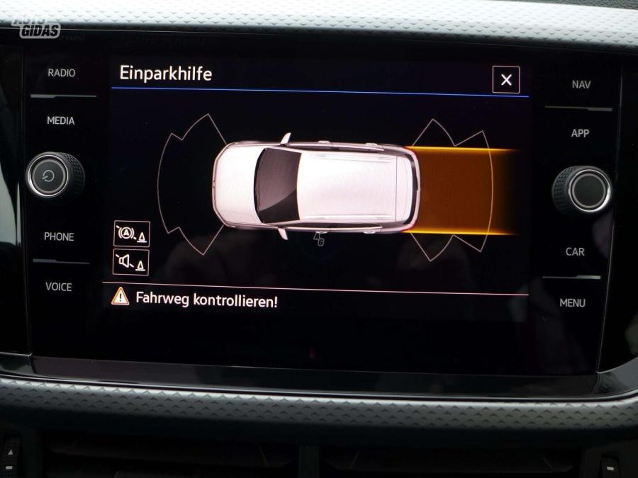 Grey Volkswagen T-Cross 2023 in Kaunas, with an engine capacity of 1.50 L and mileage of 30 thousand km for 26913 €, photo 10 on AUTOMOTO.COM.LV