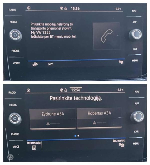 Серый Фольксваген T-Cross 2023 в Каунас, объемом двигателя 1.50 л и пробегом 46 тыс. км за 19500 €, фото 8 на AUTOMOTO.COM.LV