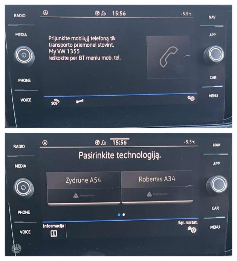 Серый Фольксваген T-Cross 2023 в Каунас, объемом двигателя 1.50 л и пробегом 46 тыс. км за 19500 €, фото 8 на AUTOMOTO.COM.LV