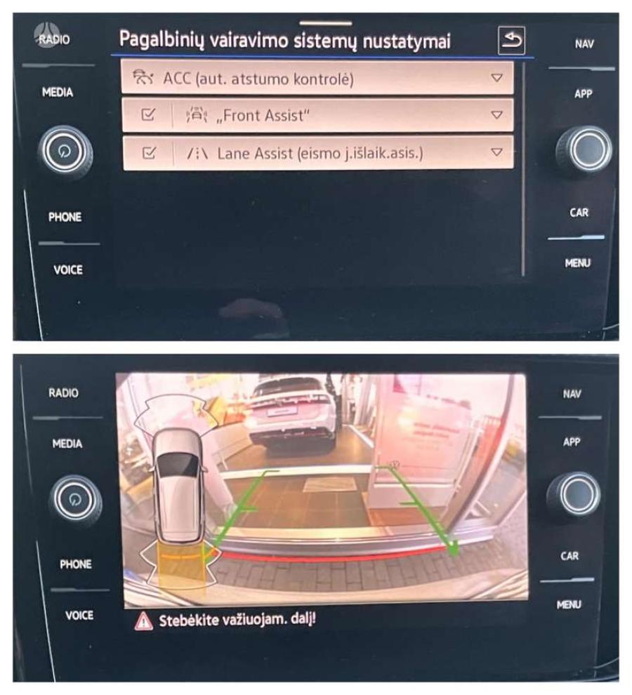 Серый Фольксваген T-Cross 2023 в Каунас, объемом двигателя 1.50 л и пробегом 46 тыс. км за 19500 €, фото 9 на AUTOMOTO.COM.LV