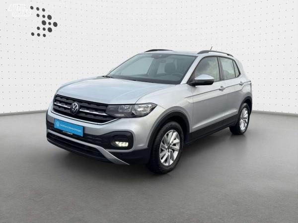 Grey Volkswagen T-Cross 2023 in Kaunas, with an engine capacity of 1.00 L and mileage of 18 thousand km for 23573 €, photo 2 on AUTOMOTO.COM.LV