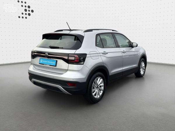 Grey Volkswagen T-Cross 2023 in Kaunas, with an engine capacity of 1.00 L and mileage of 18 thousand km for 23573 €, photo 3 on AUTOMOTO.COM.LV
