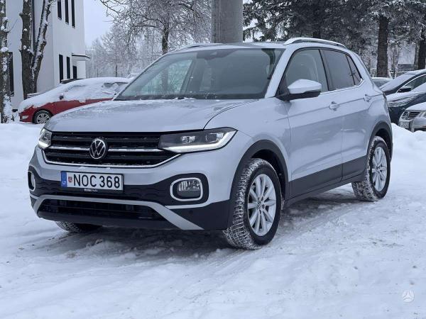 Pelēks Volkswagen T-Cross 2023 Šauļi, ar dzinēja tilpumu 1.00 L un nobraukumu 53 tūkst. km par 17200 €, foto 4 vietnē AUTOMOTO.COM.LV