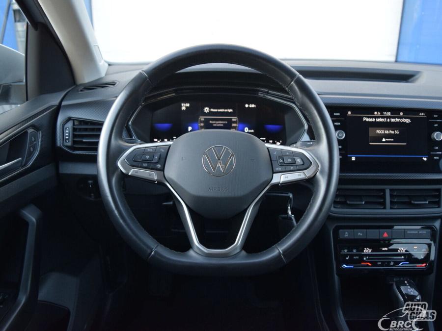 Pelēks Volkswagen T-Cross 2023 Rīga, ar dzinēja tilpumu 1.00 L un nobraukumu 50 tūkst. km par 16800 €, foto 10 vietnē AUTOMOTO.COM.LV