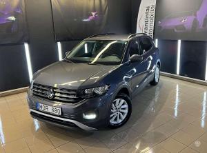 Pelēks Volkswagen T-Cross 2023 Viļņa, ar dzinēja tilpumu 1.00 L un nobraukumu 60 tūkst. km par 16500 €, foto  vietnē AUTOMOTO.COM.LV