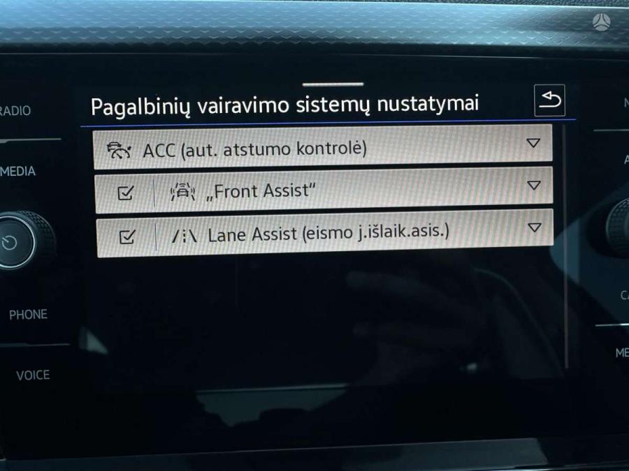 Pelēks Volkswagen T-Cross 2023 Viļņa, ar dzinēja tilpumu 1.00 L un nobraukumu 60 tūkst. km par 16500 €, foto 15 vietnē AUTOMOTO.COM.LV