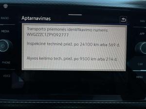 Pelēks Volkswagen T-Cross 2023 Viļņa, ar dzinēja tilpumu 1.00 L un nobraukumu 60 tūkst. km par 16500 €, foto 24 vietnē AUTOMOTO.COM.LV