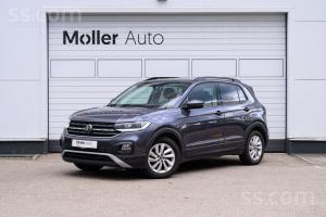 Pelēks Volkswagen T-Cross 2023 Rīga, ar dzinēja tilpumu 1.00 L un nobraukumu 57 tūkst. km par 20950 €, foto  vietnē AUTOMOTO.COM.LV