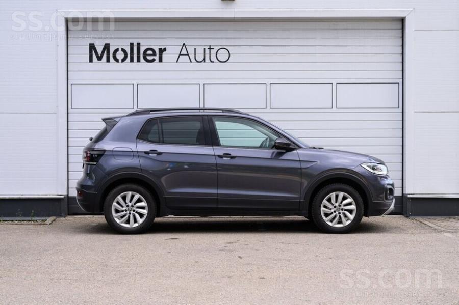 Pelēks Volkswagen T-Cross 2023 Rīga, ar dzinēja tilpumu 1.00 L un nobraukumu 57 tūkst. km par 20950 €, foto 6 vietnē AUTOMOTO.COM.LV