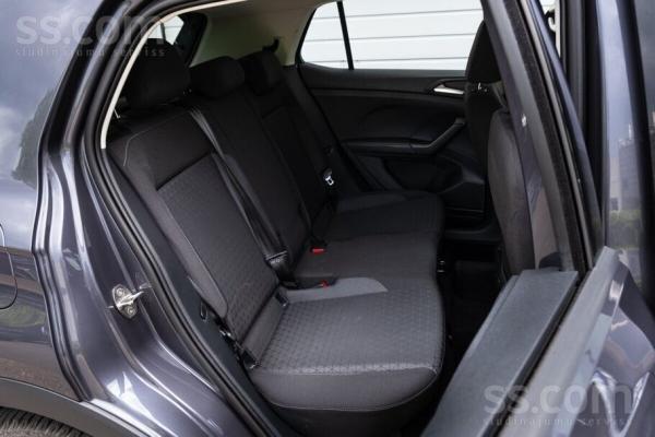 Grey Volkswagen T-Cross 2023 in Riga, with an engine capacity of 1.00 L and mileage of 57 thousand km for 20950 €, photo 7 on AUTOMOTO.COM.LV