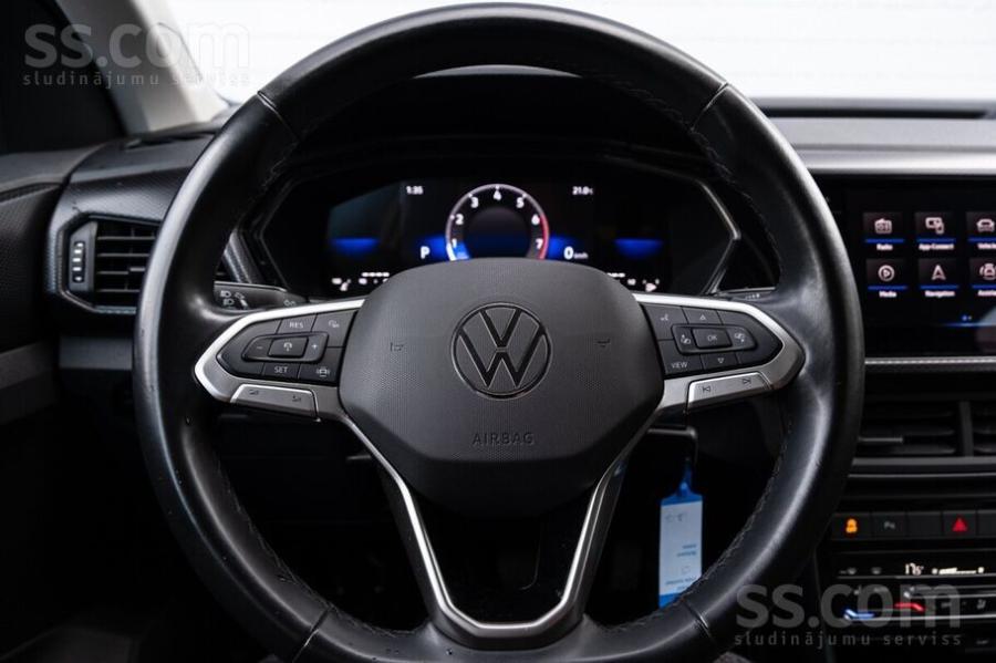Pelēks Volkswagen T-Cross 2023 Rīga, ar dzinēja tilpumu 1.00 L un nobraukumu 57 tūkst. km par 20950 €, foto 16 vietnē AUTOMOTO.COM.LV