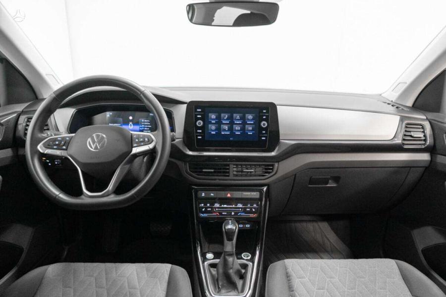 Pelēks Volkswagen T-Cross 2024 Viļņa, ar dzinēja tilpumu 1.00 L un nobraukumu 45 tūkst. km par 18900 €, foto 9 vietnē AUTOMOTO.COM.LV