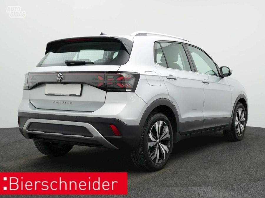 Pelēks Volkswagen T-Cross 2024 Kauņa, ar dzinēja tilpumu 1.00 L un nobraukumu 22 tūkst. km par 24306 €, foto 6 vietnē AUTOMOTO.COM.LV