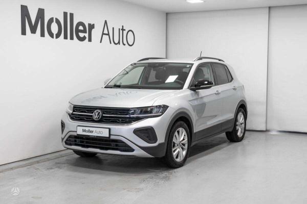 Pelēks Volkswagen T-Cross 2024 Viļņa, ar dzinēja tilpumu 1.00 L un nobraukumu 45 tūkst. km par 18500 €, foto 1 vietnē AUTOMOTO.COM.LV