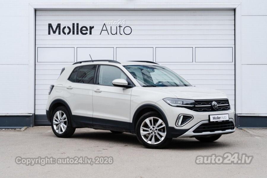 Pelēks Volkswagen T-Cross 2024 Rīga, ar dzinēja tilpumu 1.00 L un nobraukumu 30 tūkst. km par 23468 €, foto 3 vietnē AUTOMOTO.COM.LV