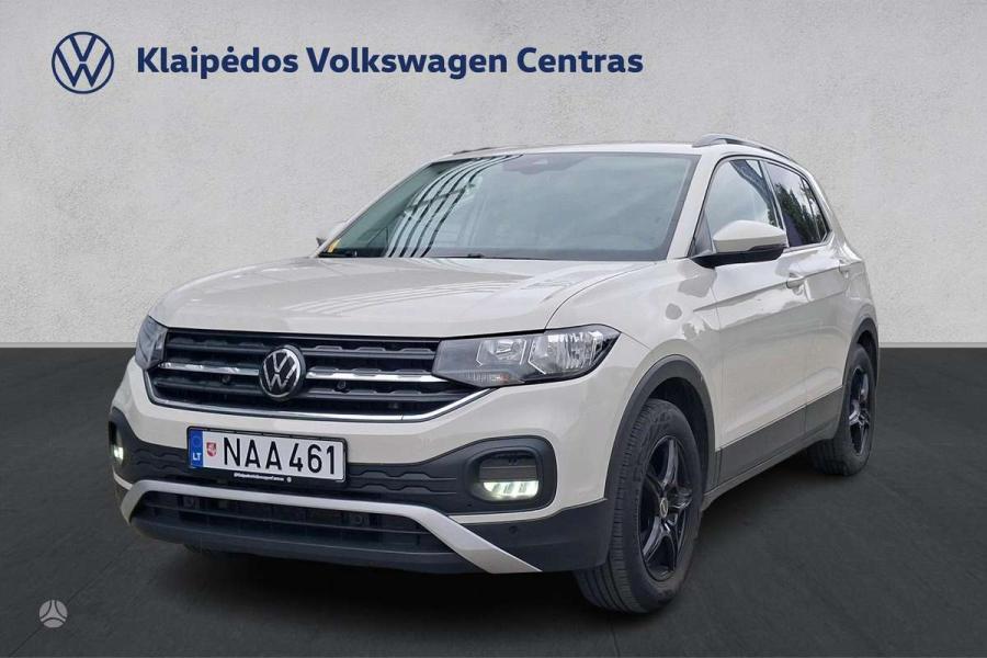 Pelēks Volkswagen T-Cross 2024 Klaipėda, ar dzinēja tilpumu 1.00 L un nobraukumu 32 tūkst. km par 16000 €, foto 1 vietnē AUTOMOTO.COM.LV