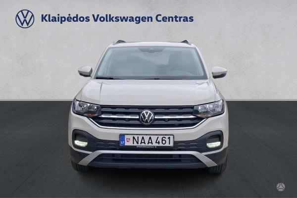 Grey Volkswagen T-Cross 2024 in Klaipeda, with an engine capacity of 1.00 L and mileage of 32 thousand km for 16000 €, photo 2 on AUTOMOTO.COM.LV