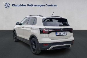 Pelēks Volkswagen T-Cross 2024 Klaipėda, ar dzinēja tilpumu 1.00 L un nobraukumu 32 tūkst. km par 16000 €, foto 5 vietnē AUTOMOTO.COM.LV