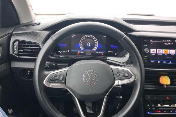 Grey Volkswagen T-Cross 2024 in Klaipeda, with an engine capacity of 1.00 L and mileage of 32 thousand km for 16000 €, photo 10 on AUTOMOTO.COM.LV