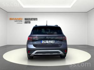 Серый Фольксваген T-Cross 2024 в Рига, объемом двигателя 1.50 л и пробегом 9 тыс. км за 23990 €, фото 6 на AUTOMOTO.COM.LV