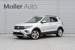 Серый Фольксваген T-Cross 2024 в Рига, объемом двигателя 1.00 л и пробегом 45 тыс. км за 22900 €, фото 1 на AUTOMOTO.COM.LV