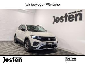 Pelēks Volkswagen T-Cross 2025 Kauņa, ar dzinēja tilpumu 1.00 L un nobraukumu 23 tūkst. km par 26098 €, foto  vietnē AUTOMOTO.COM.LV