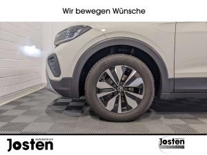 Grey Volkswagen T-Cross 2025 in Kaunas, with an engine capacity of 1.00 L and mileage of 23 thousand km for 26098 €, photo 5 on AUTOMOTO.COM.LV