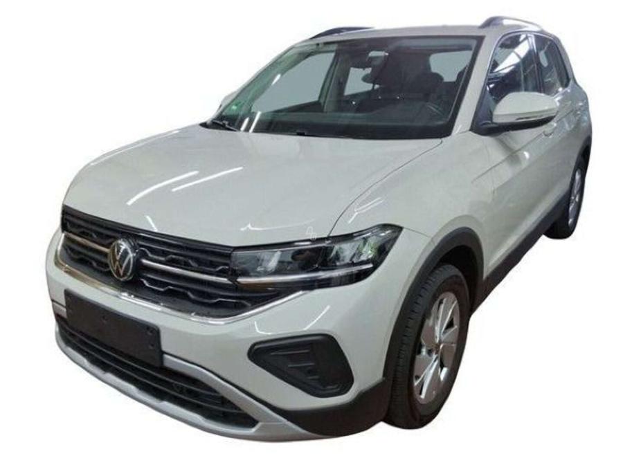 Grey Volkswagen T-Cross 2025 in Kaunas, with an engine capacity of 1.00 L and mileage of 13 thousand km for 23741 €, photo 2 on AUTOMOTO.COM.LV